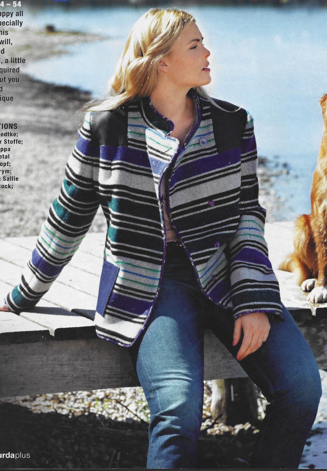 Burda Style Plus Size Fall/Winter 2013 - SMF Designs and Friends