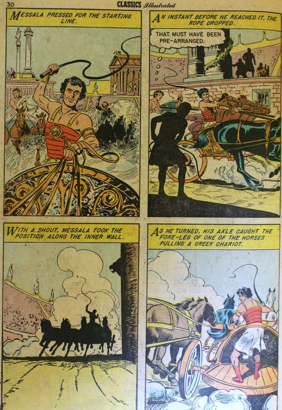 Little Worlds : Ben-Hur - The Classics Illustrated Comic