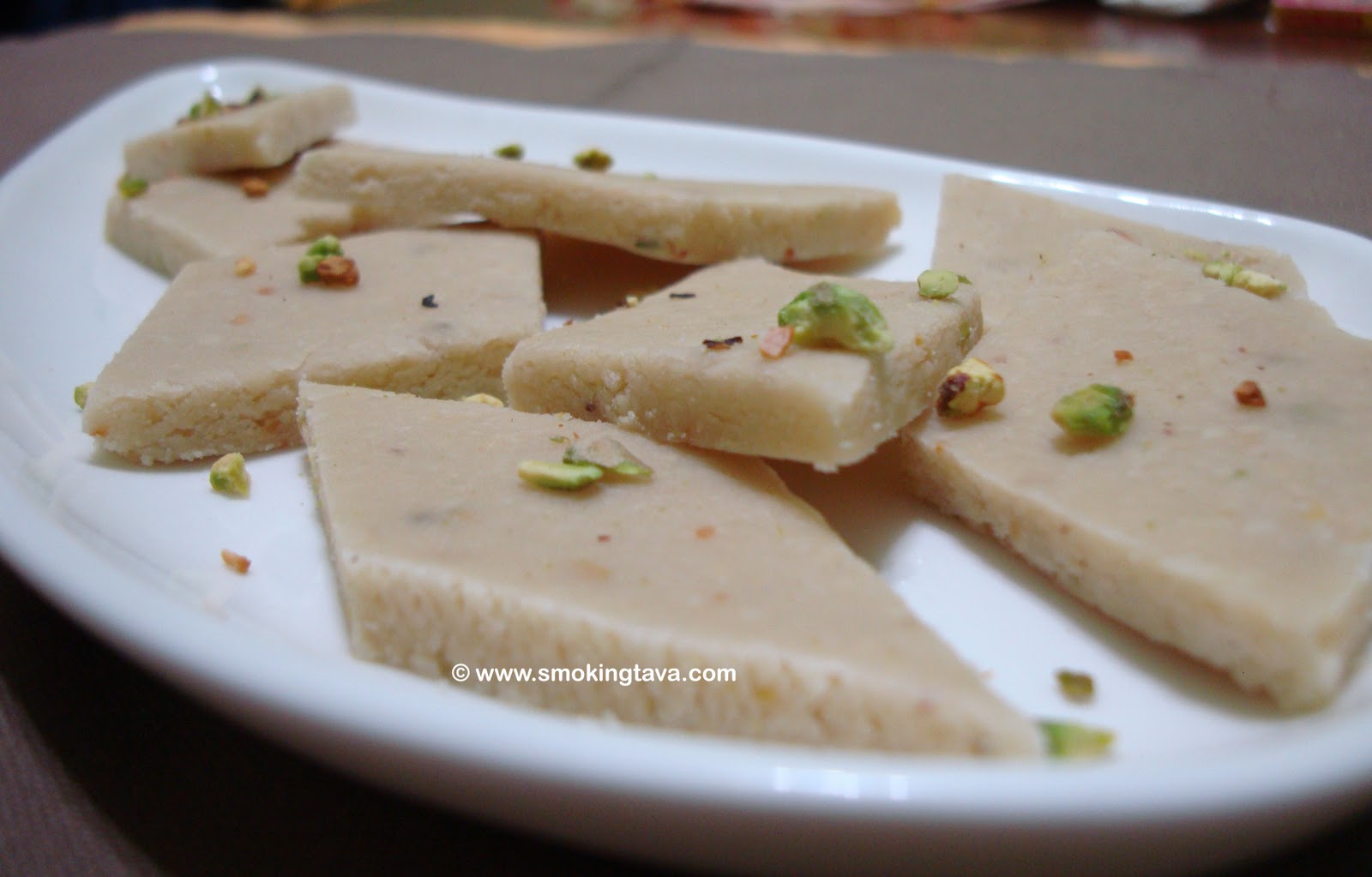 The Smoking Tava: Kaju Katli
