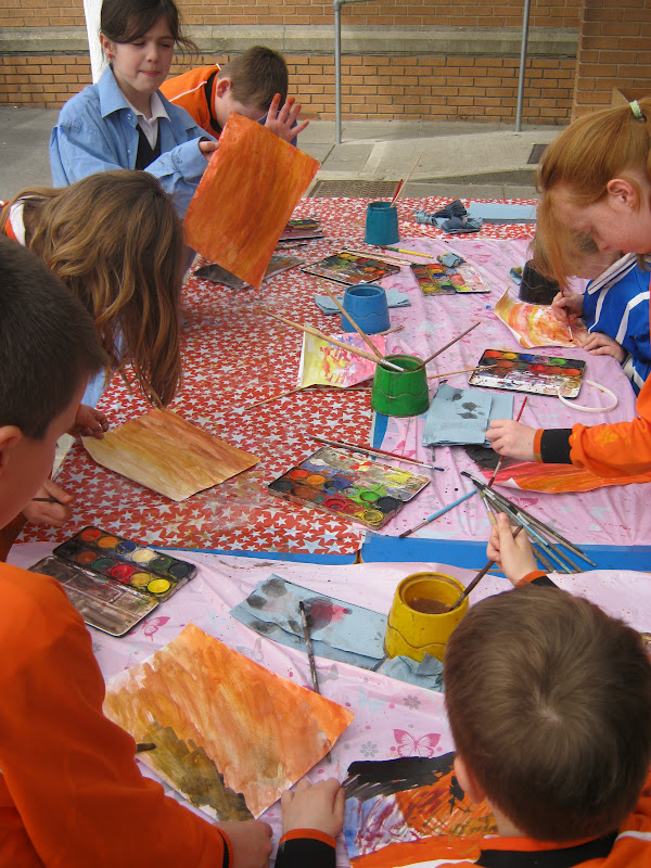 Year 4 blog: Blitz art work