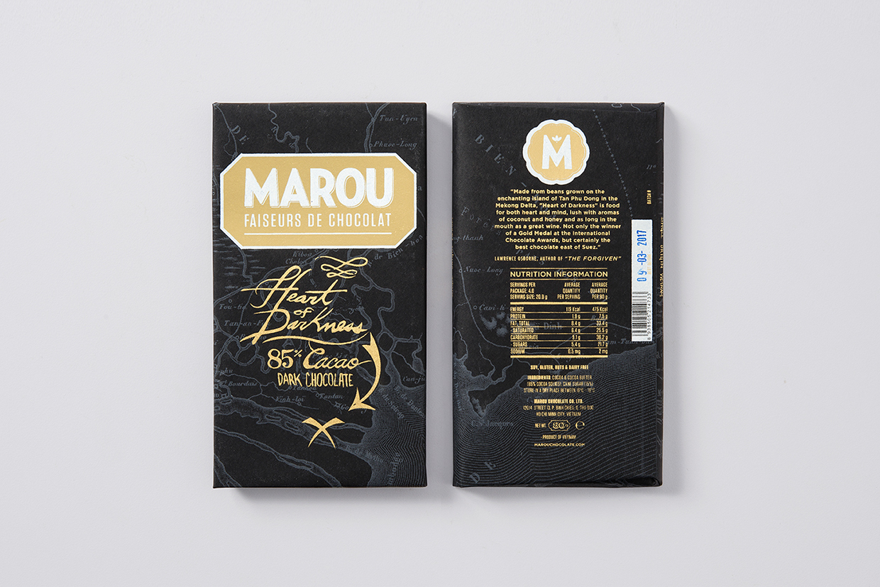 Marou Chocolate – Heart of Darkness – Packaging Of The World