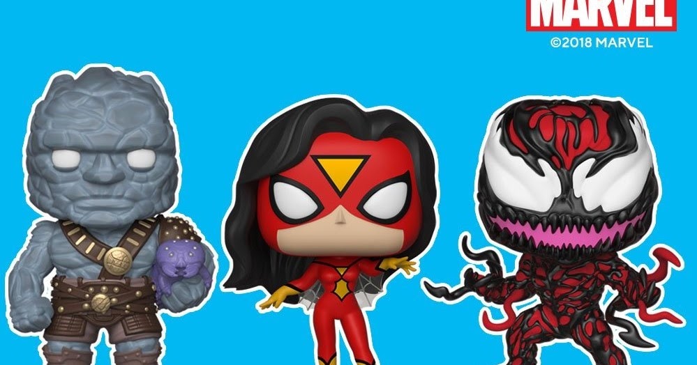 The Blot Says...: NYCC 2018 Exclusive Marvel Pop! & Dorbz Vinyl Figures ...