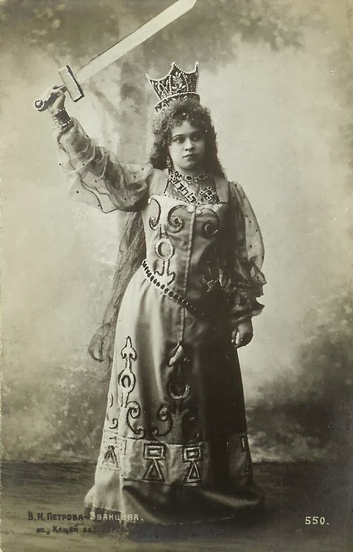 FORGOTTEN OPERA SINGERS : Vera Petrova-Zvantseva (Mezzo-Soprano ...