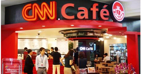 Korea's Information Society: World's first "CNN Cafe" opens in Seoul