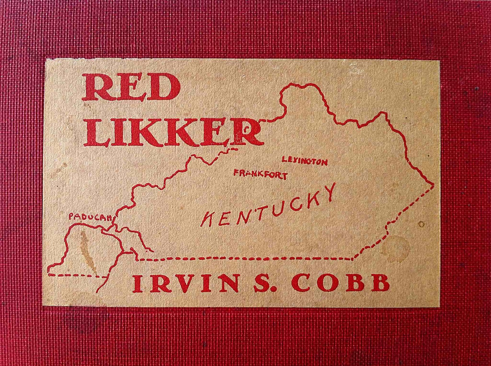 Rowley's Whiskey Forge: The Coming of Red Likker to Kentucky