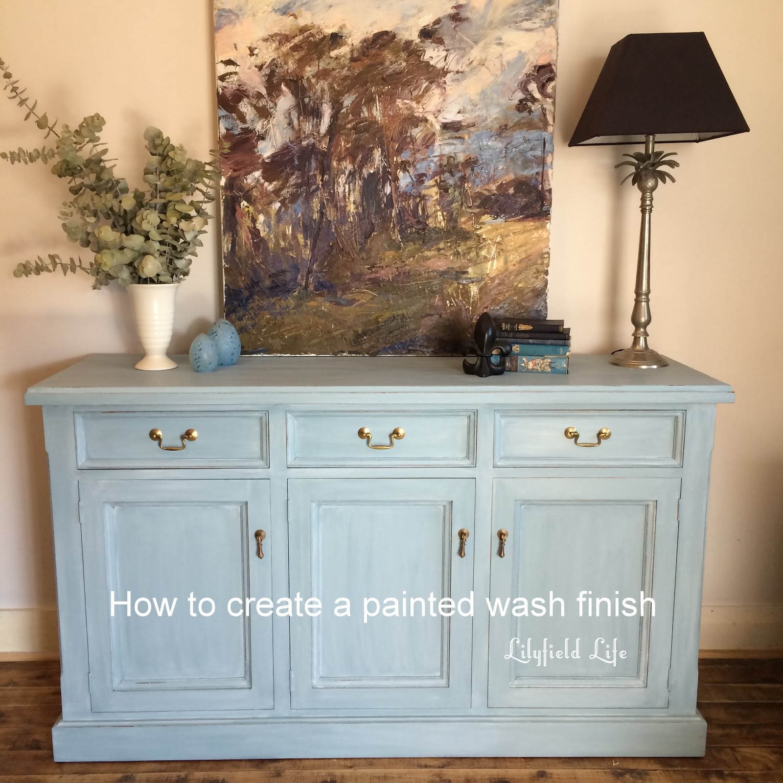 Lilyfield Life: How to achieve a painted washed effect on your furniture