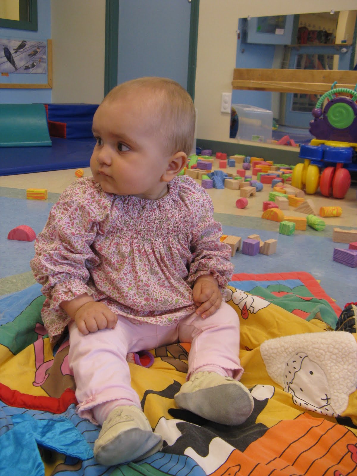 Frimousse, Pitchounette et p'tit bébé: Ma première journée à la garderie!