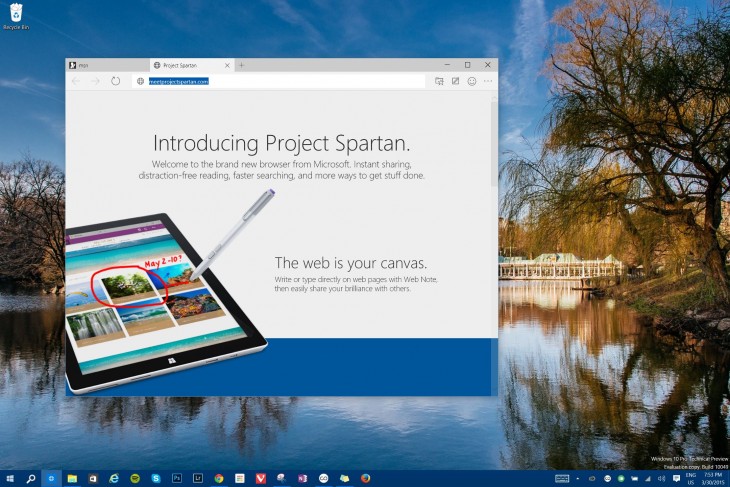 Project Spartan já disponível para testes no Windows 10 Preview ...
