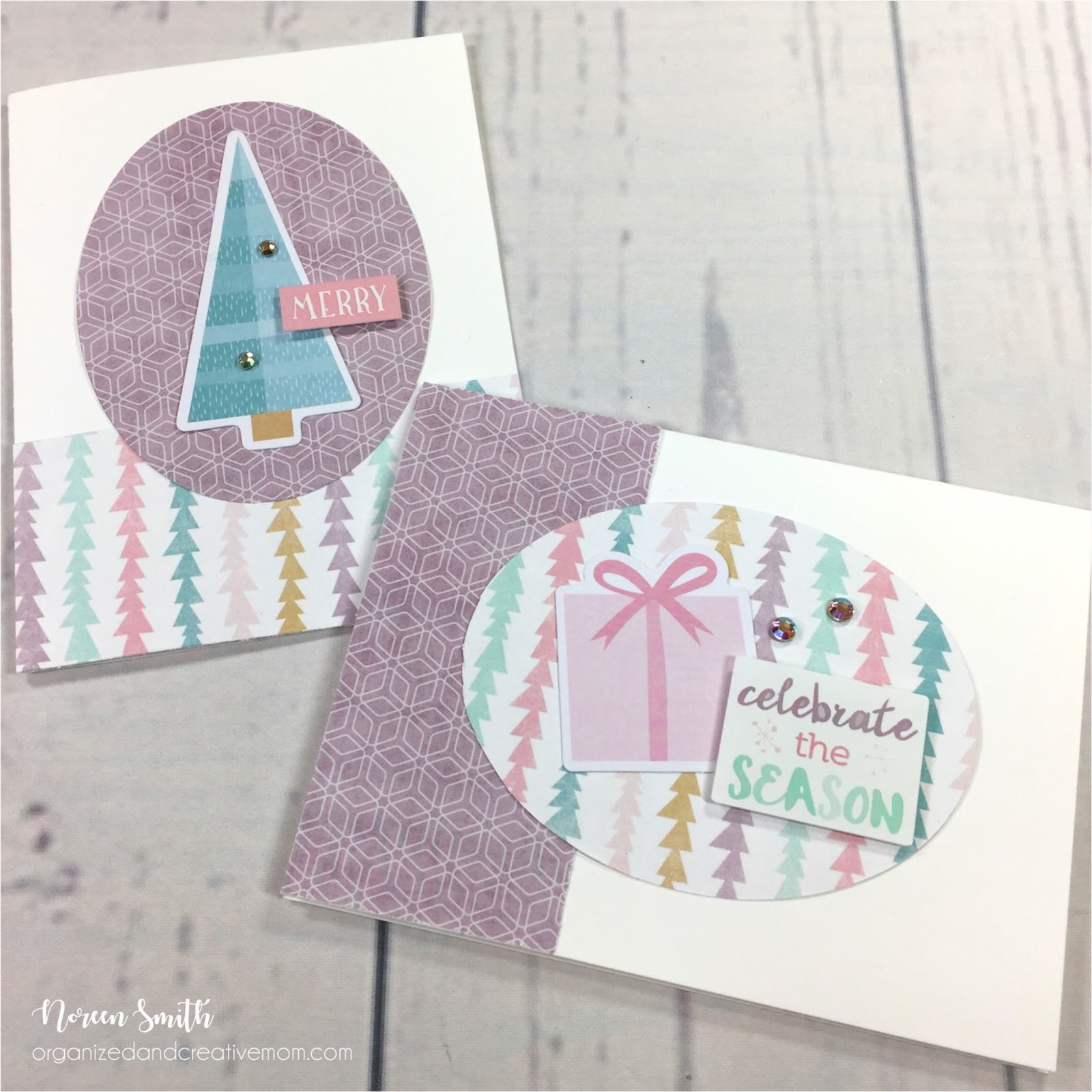 Easy Christmas Cards! 1-2-3 Card Design November 2017