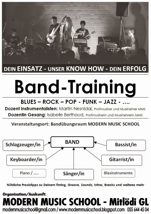 MODERN MUSIC SCHOOL - Glarnerland: Musikunterricht - modern und aktuell ...