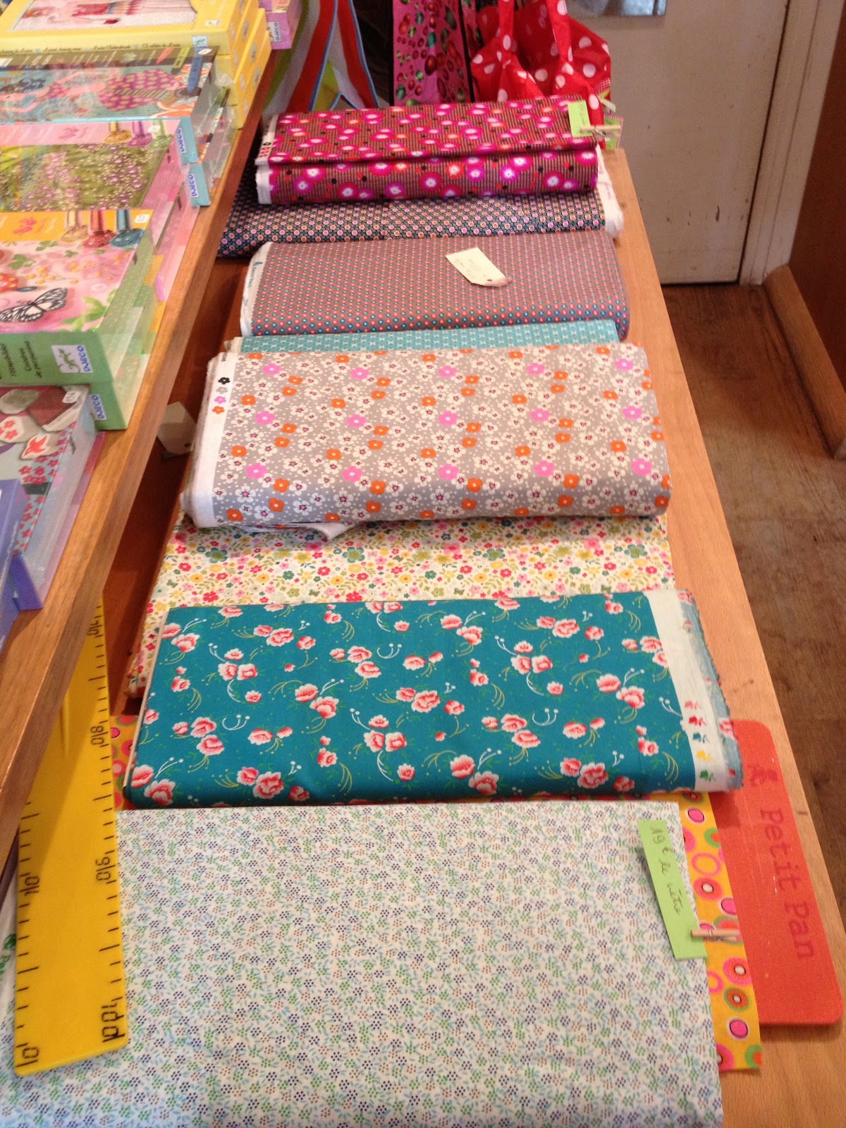 Meric, le petit bazar: Les tissus Petit Pan