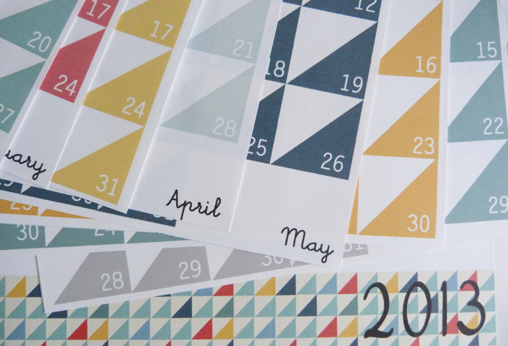 Butterscotch and Beesting: Fabulous Flags Calendar Tutorial