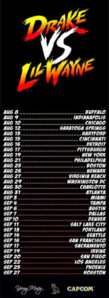 Drake vs Lil Wayne Tour