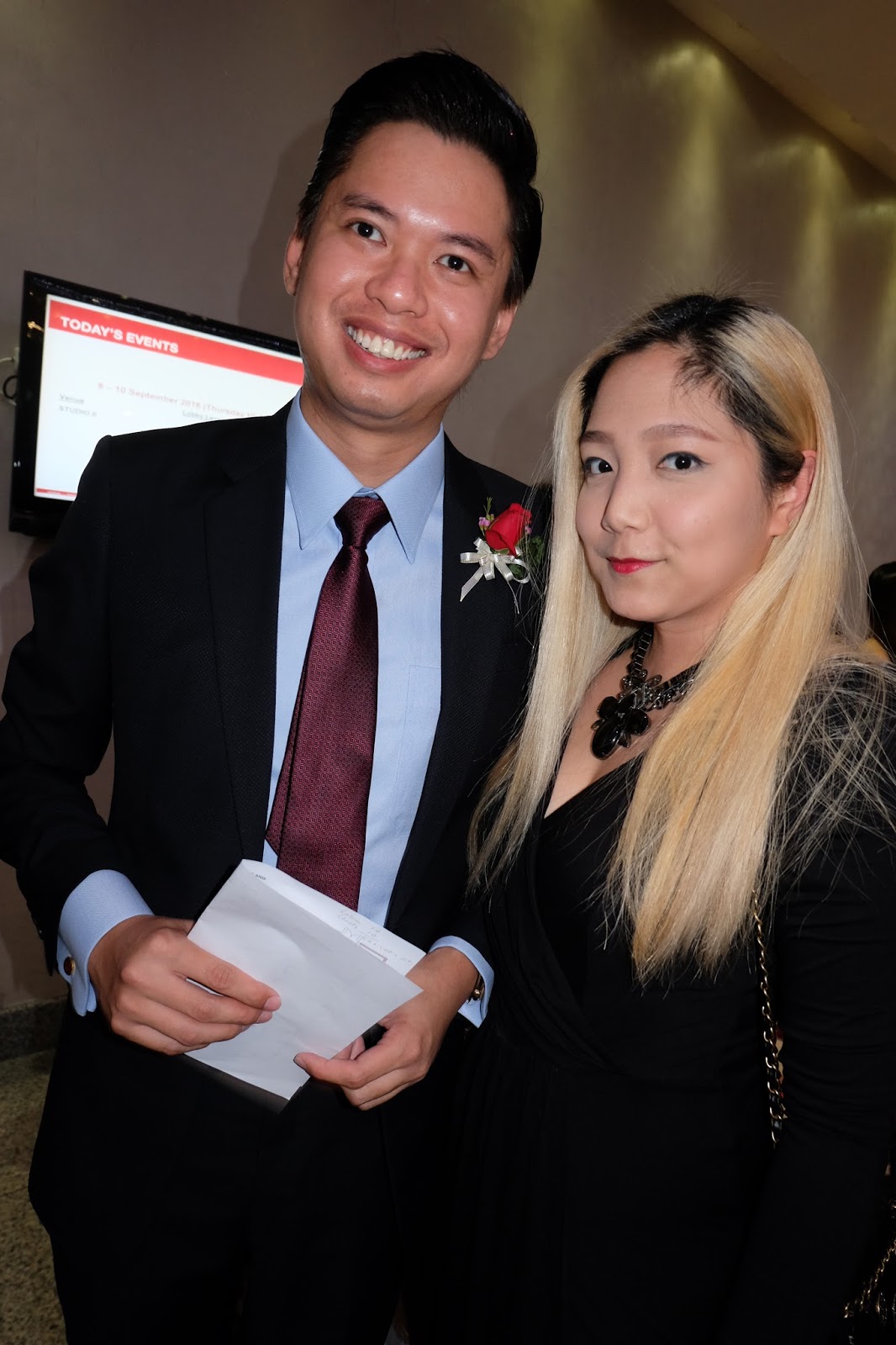 Kee Hua Chee Live!: CALVIN CHEE AND CHRISTY WONG MARRIED IN A LOVELY CEREMONY AT PREMIERE HOTEL ...