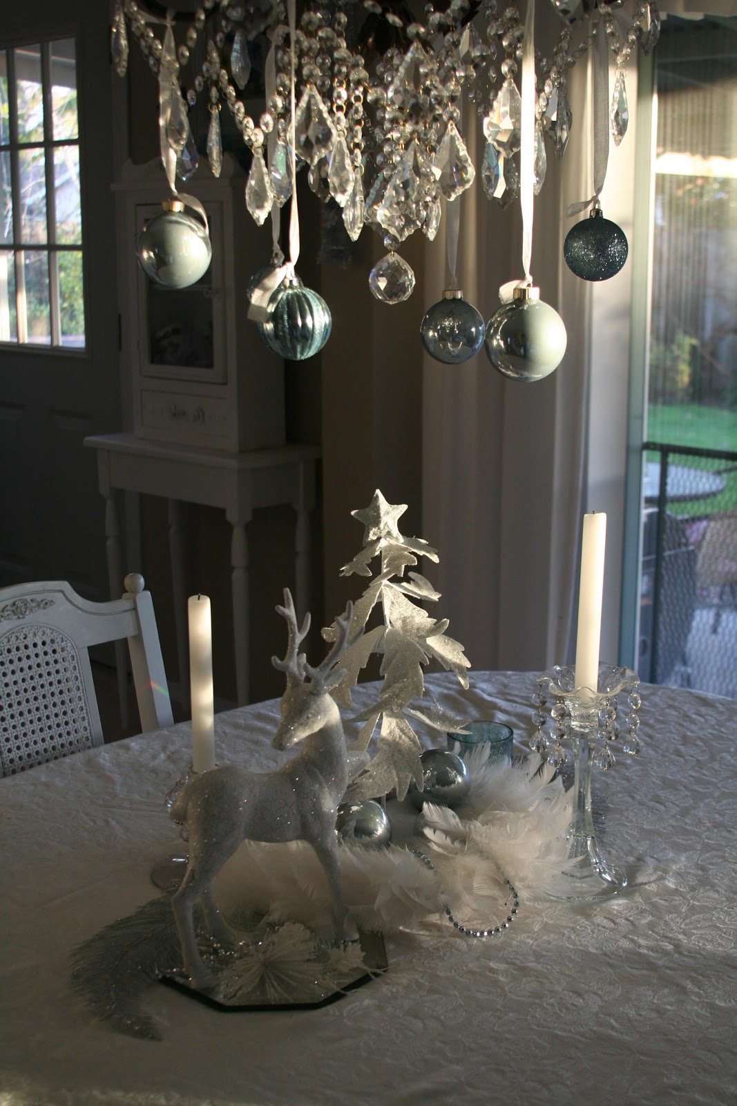 For the love of white: My December Table