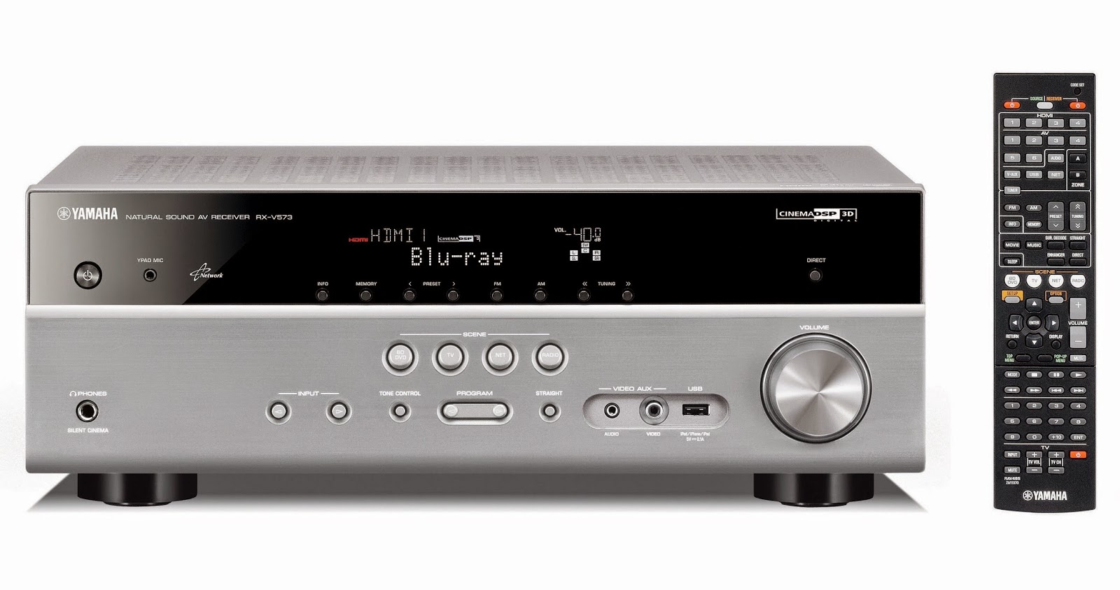 Yamaha RX-V573 - AV Network Receiver | AudioBaza