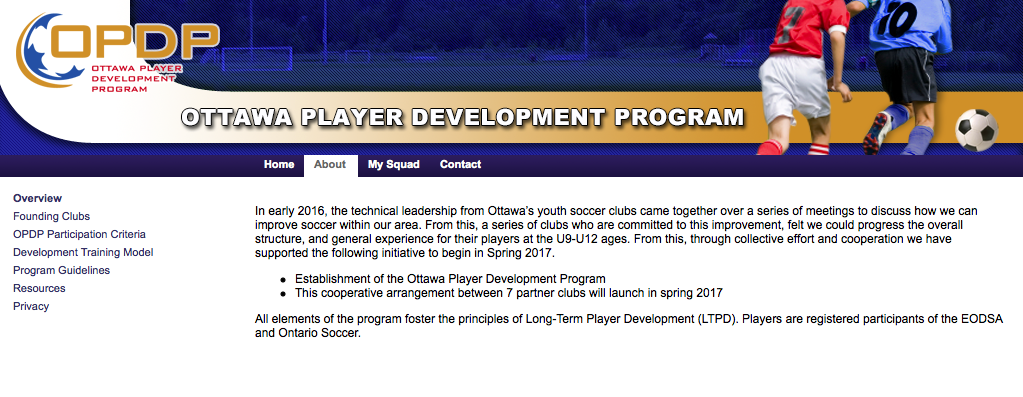 Fairness in Ottawa Soccer: OPDP website March 30, 2017