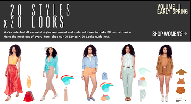 theatticinthebasement: American Apparel's Early Spring '11 20x20 Look Book