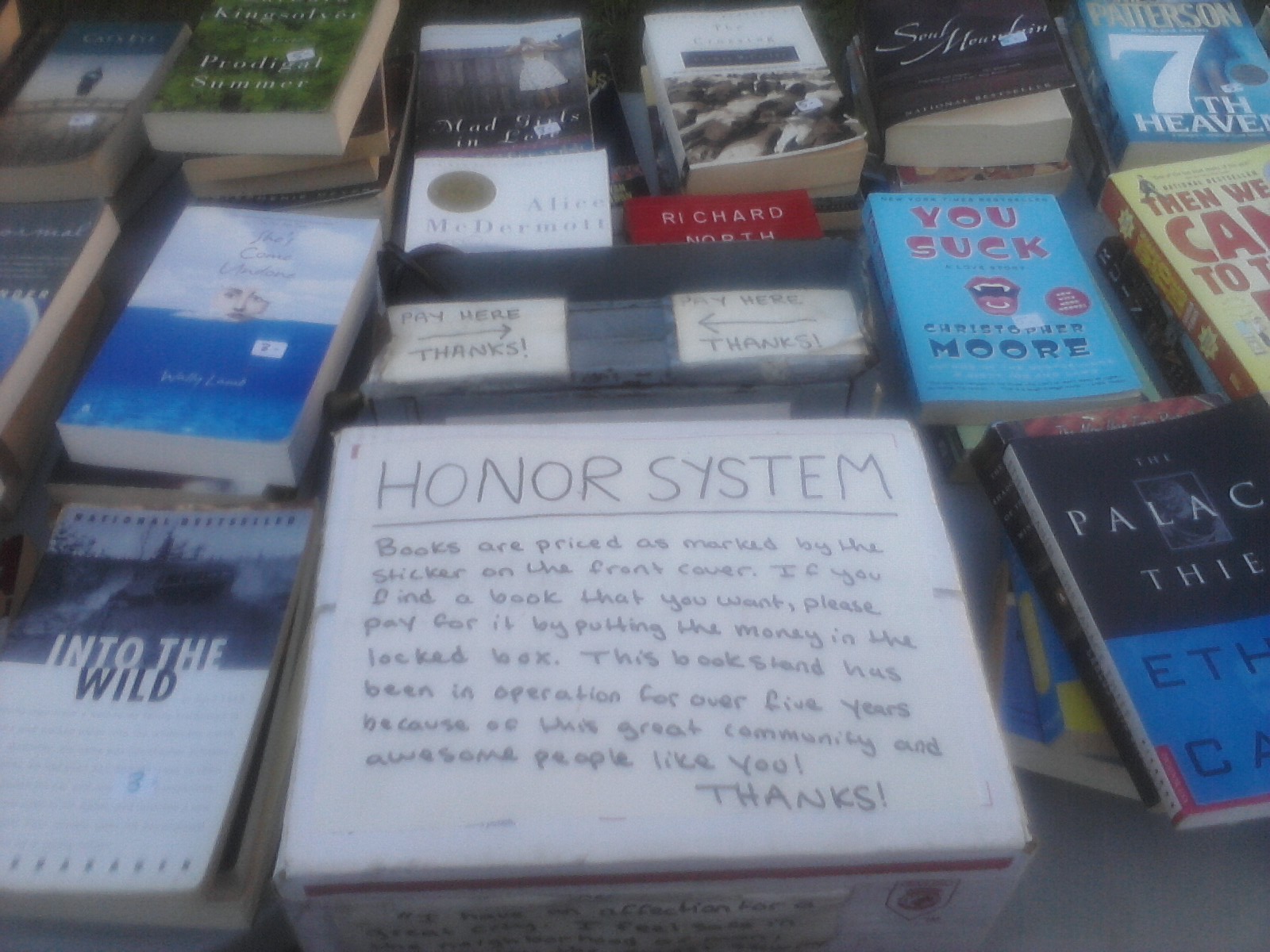 Edited to Within an Inch of my Life: The Honor System