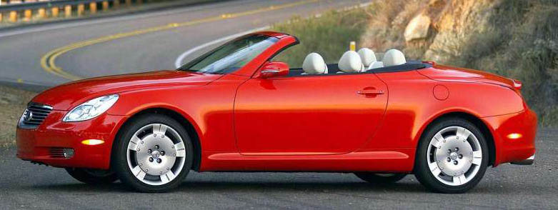 AUTO CARS PROJECT: Lexus SC430, 2002