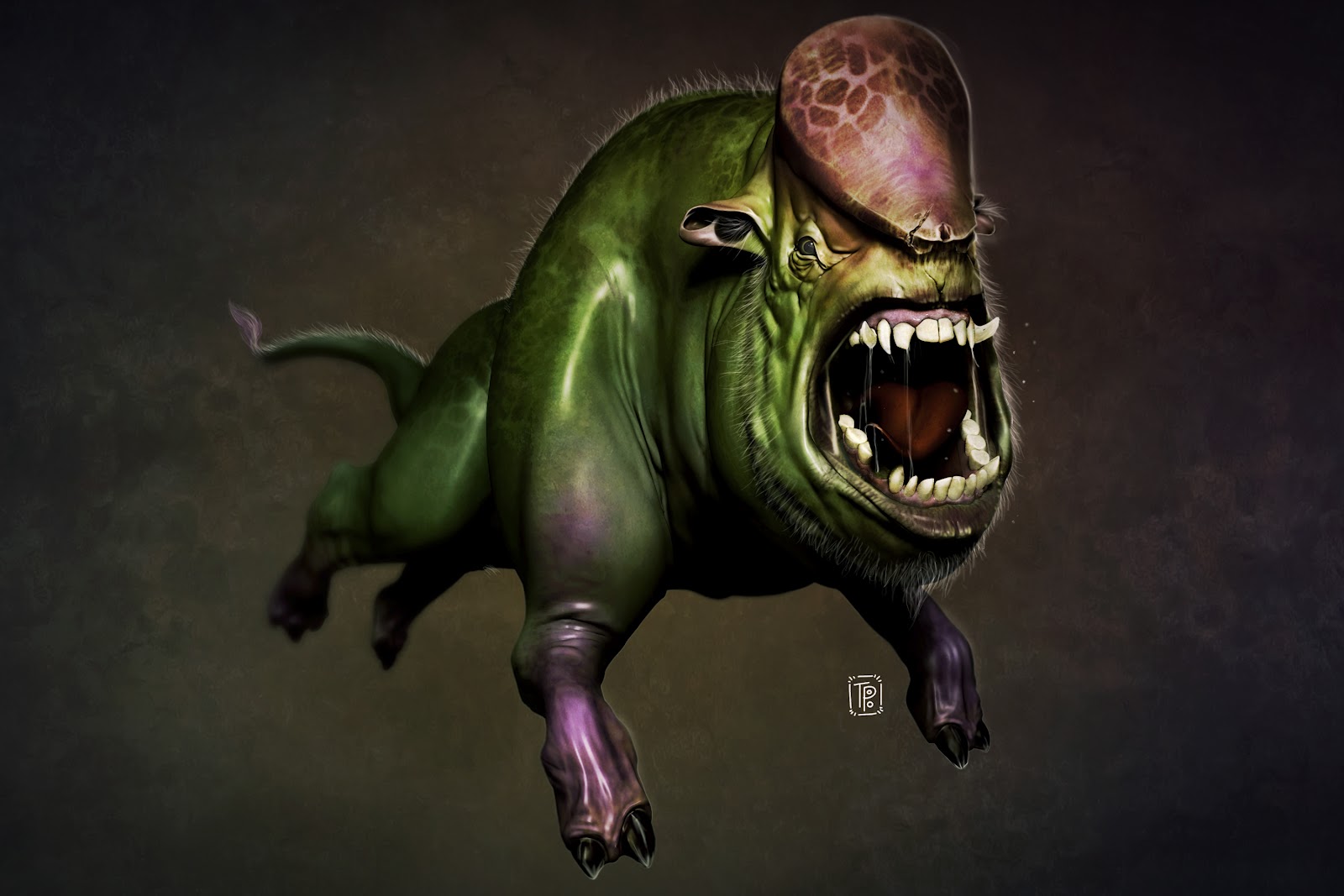 TXIKIDESIGN: Dog alien