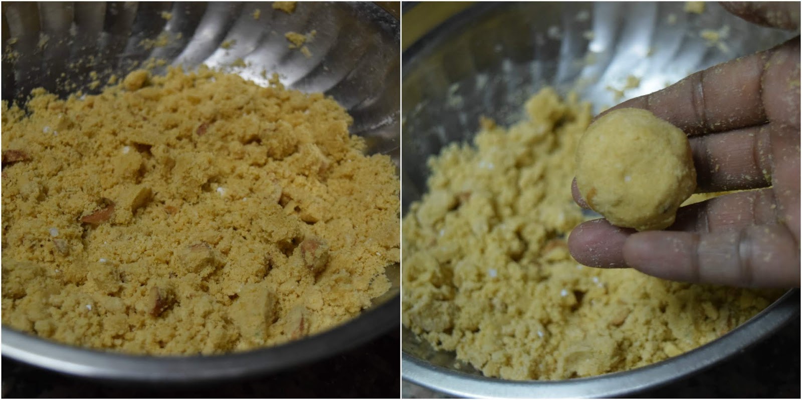 Poornima's Cook Book: Pasi paruppu Urundai / Moong dhal ladoo / Nei Urundai