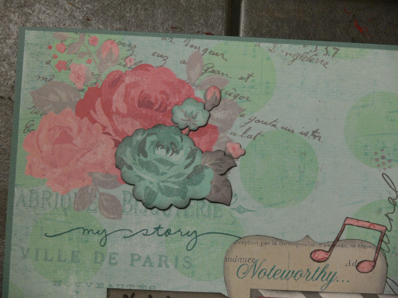 DKJones Fledgling Artist: Noteworthy "You Little Ripper" Layout