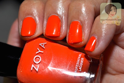 Zoya Stunning Collection Swatches, Review - The Shades Of U