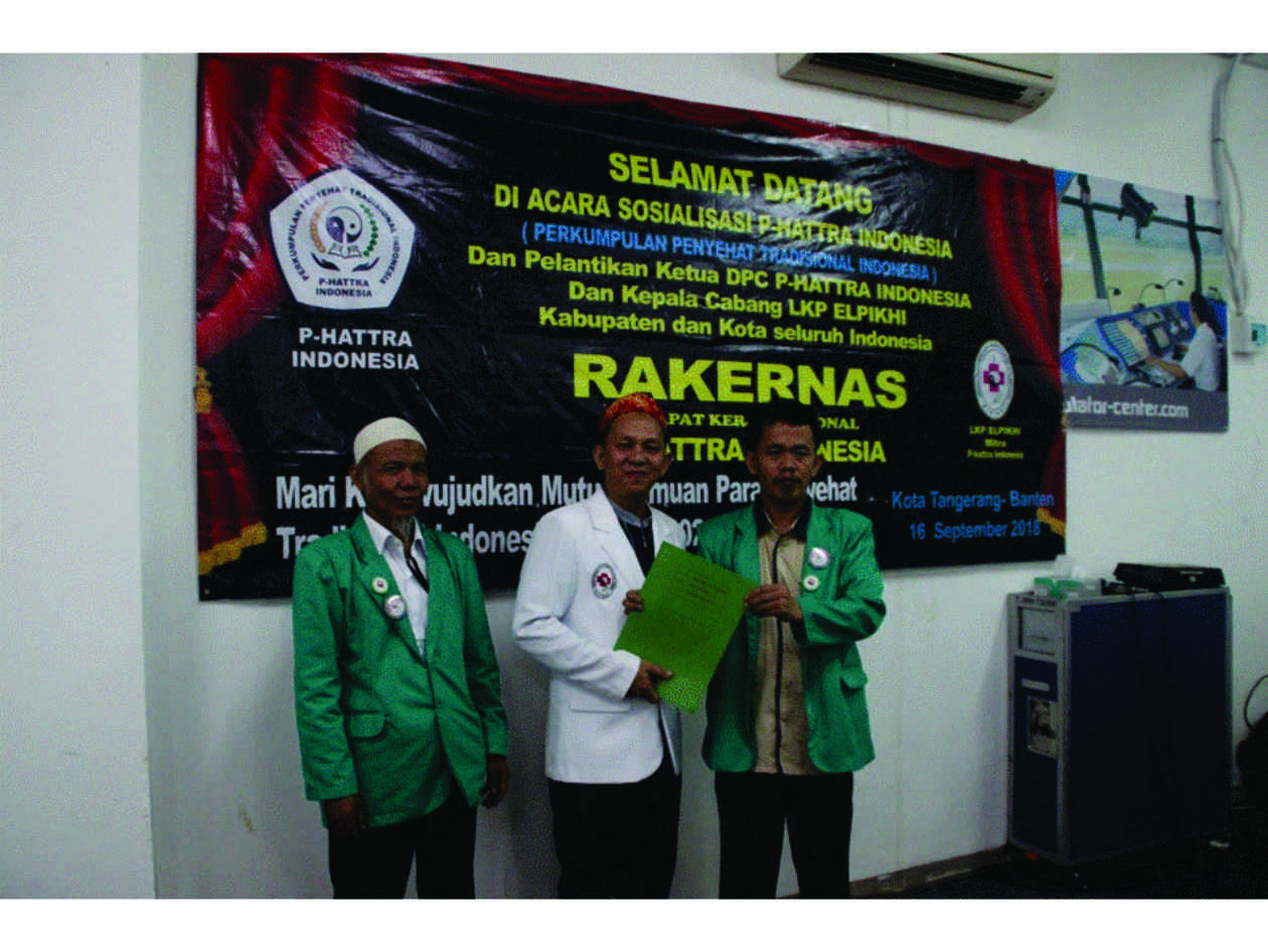 PERKUMPULAN PENYEHAT TRADISIONAL INDONESIA (P-HATTRA INDONESIA)