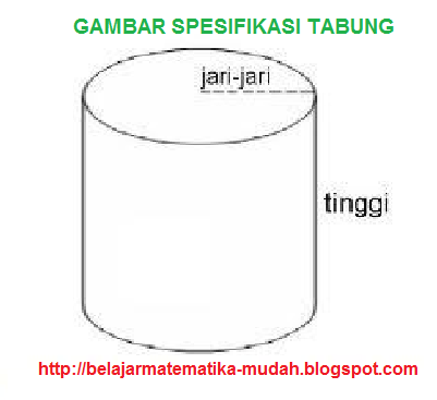 RUMUS VOLUME TABUNG | RUMUS VOLUME TABUNG SILINDER | BELAJAR MATEMATIKA
