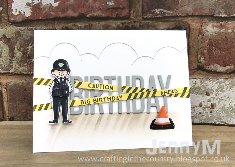 A Birthday Caution - Free Craft Tutorial