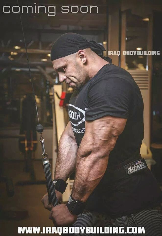 Muscle Lover: Iraqi bodybuilder Mahmoud Al Wardy