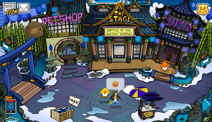 Club Penguin Info: Card - Jitsu Party 2011!