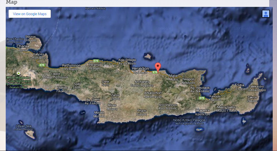 cavingliz non-cave albums: Crete - Gouves & Knossos