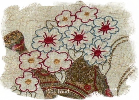 Val Laird Designs - Journey of a Stitcher: Free stitchery pattern for you