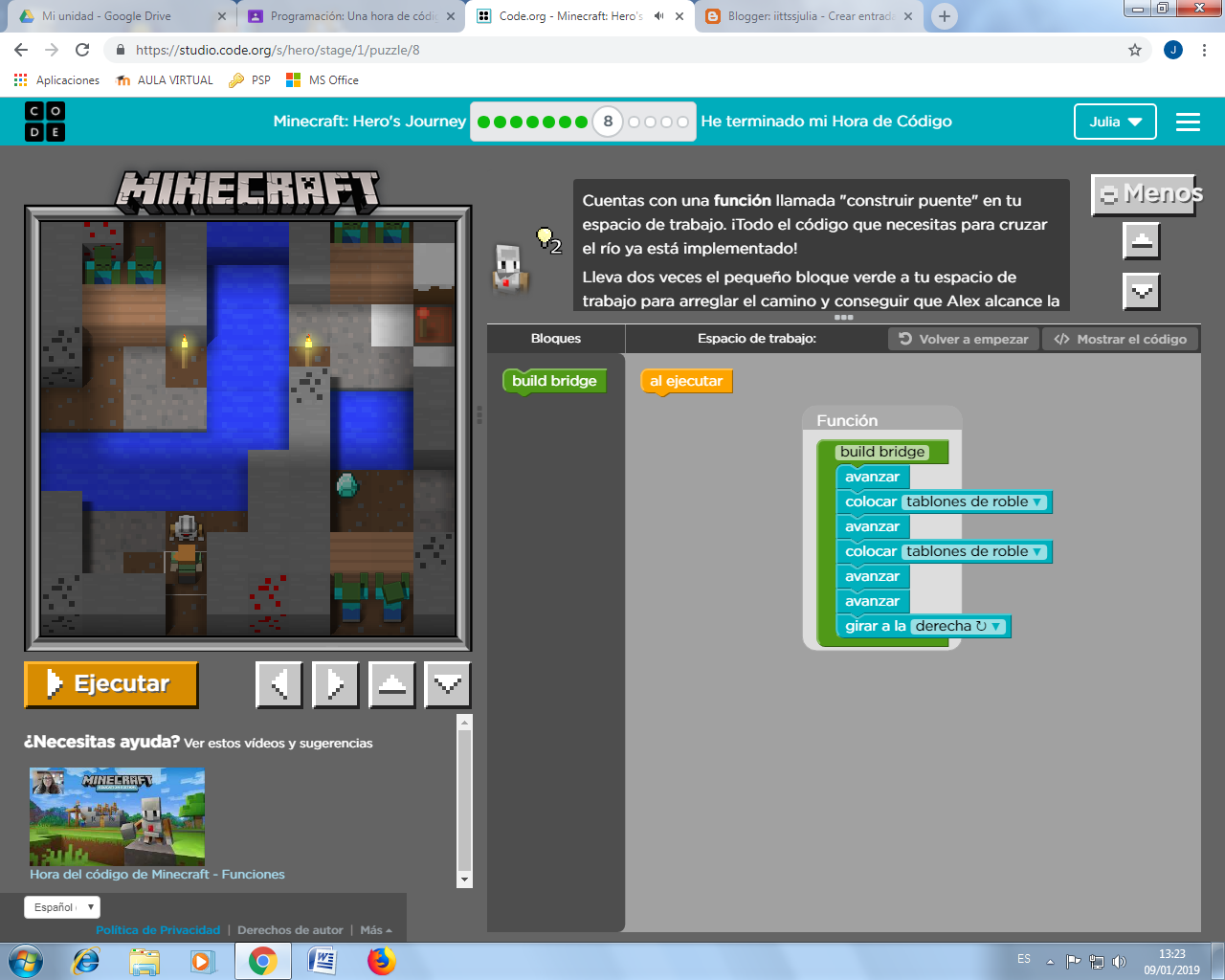 Programación Minecraft