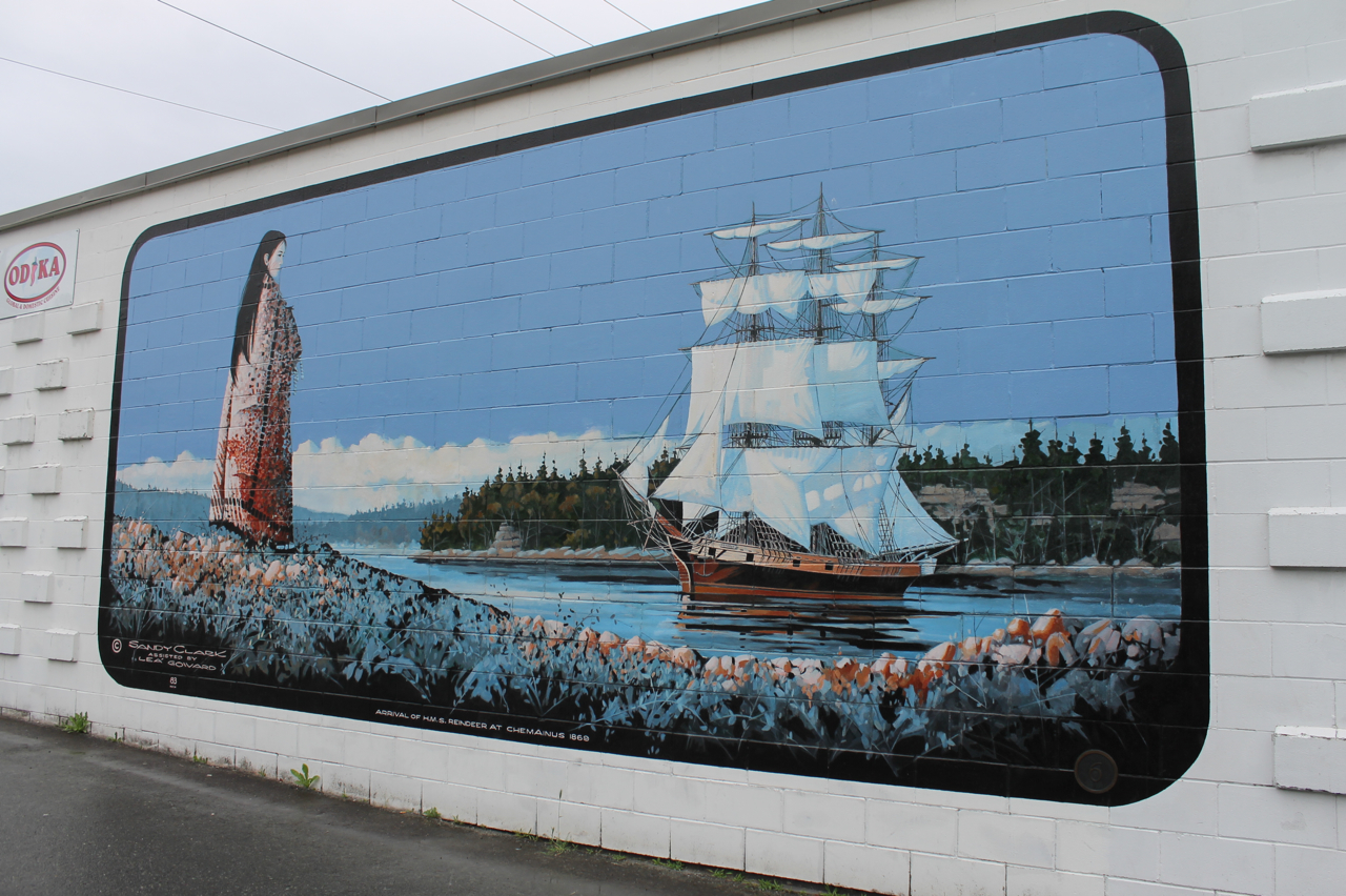 Reflections from Crumbly Acres: Post #3 Chemainus, Murals and Stz ...