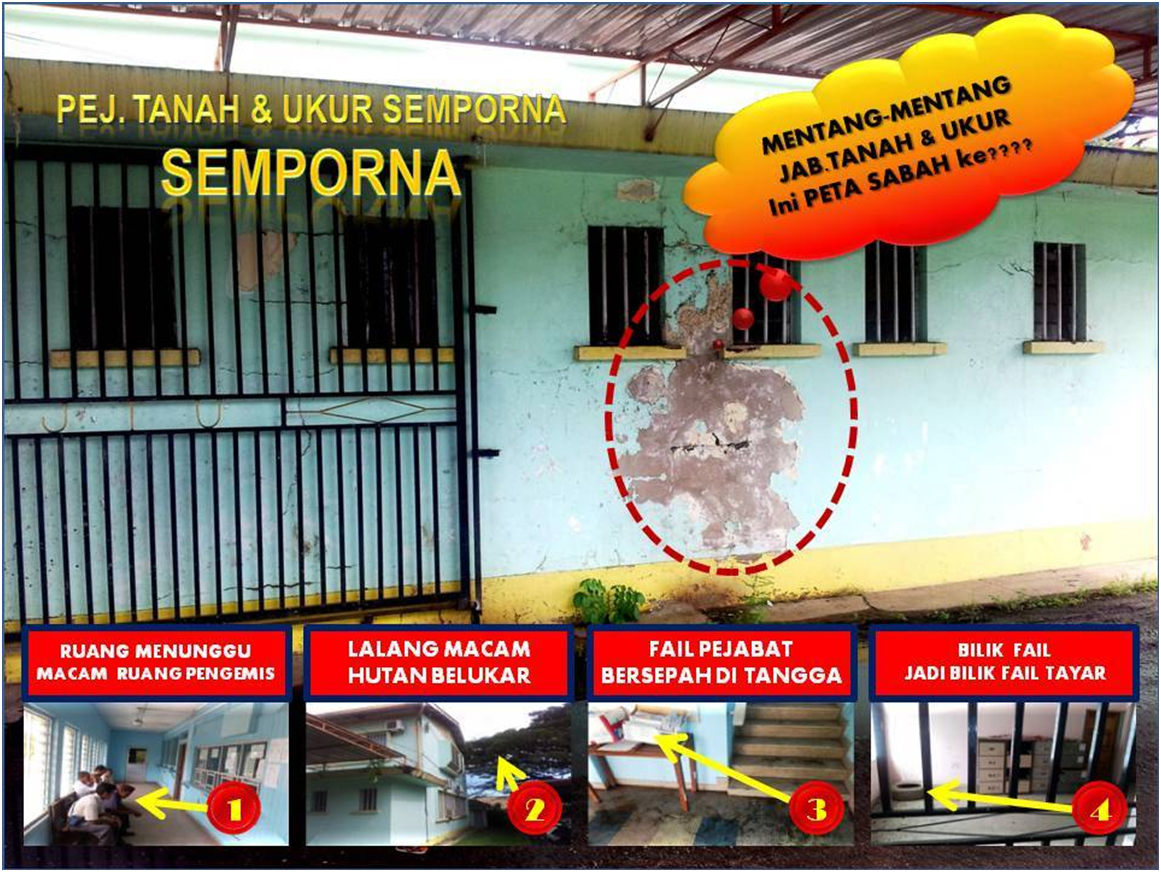 Malaysians Must Know the TRUTH: JTU SEMPORNA, JABATAN HAPRAK?