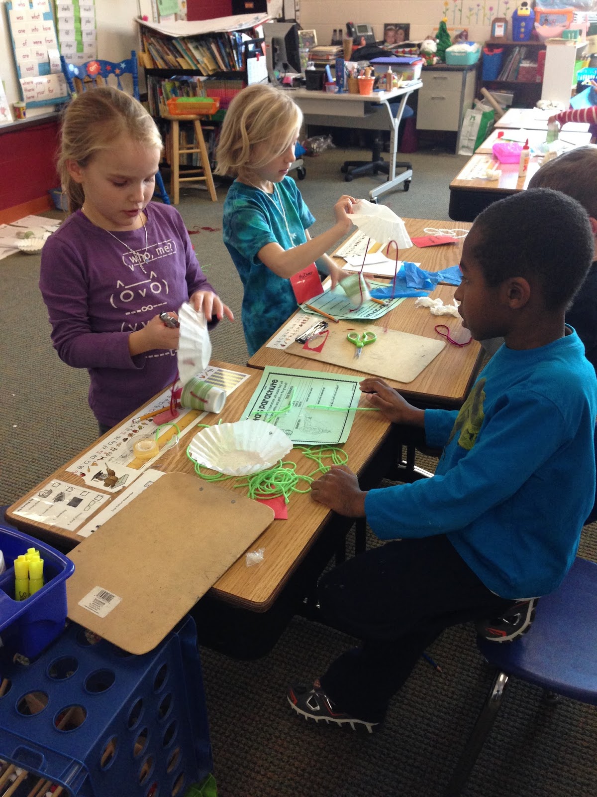 Mrs. Lambrecht's Class Blog: STEM Project: Santa's Parachute