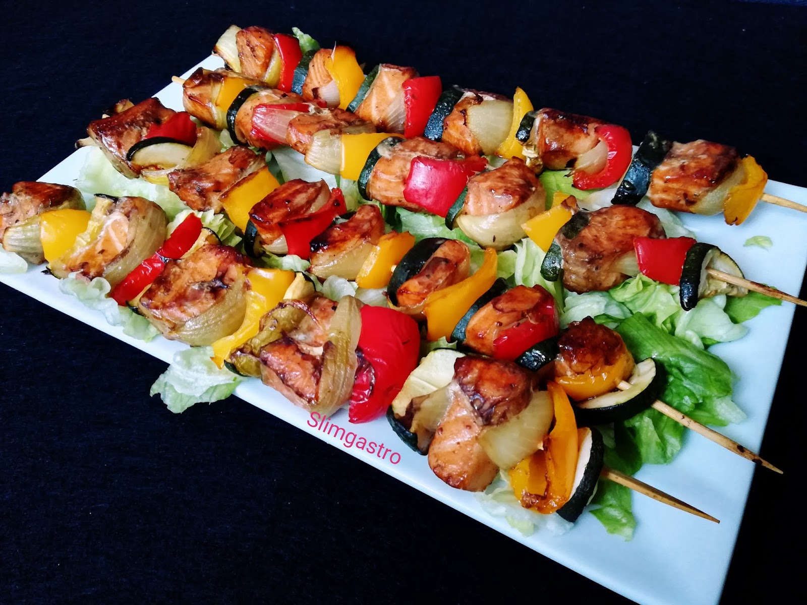 Slimgastro-Diétás finomságok: Lazac sasli