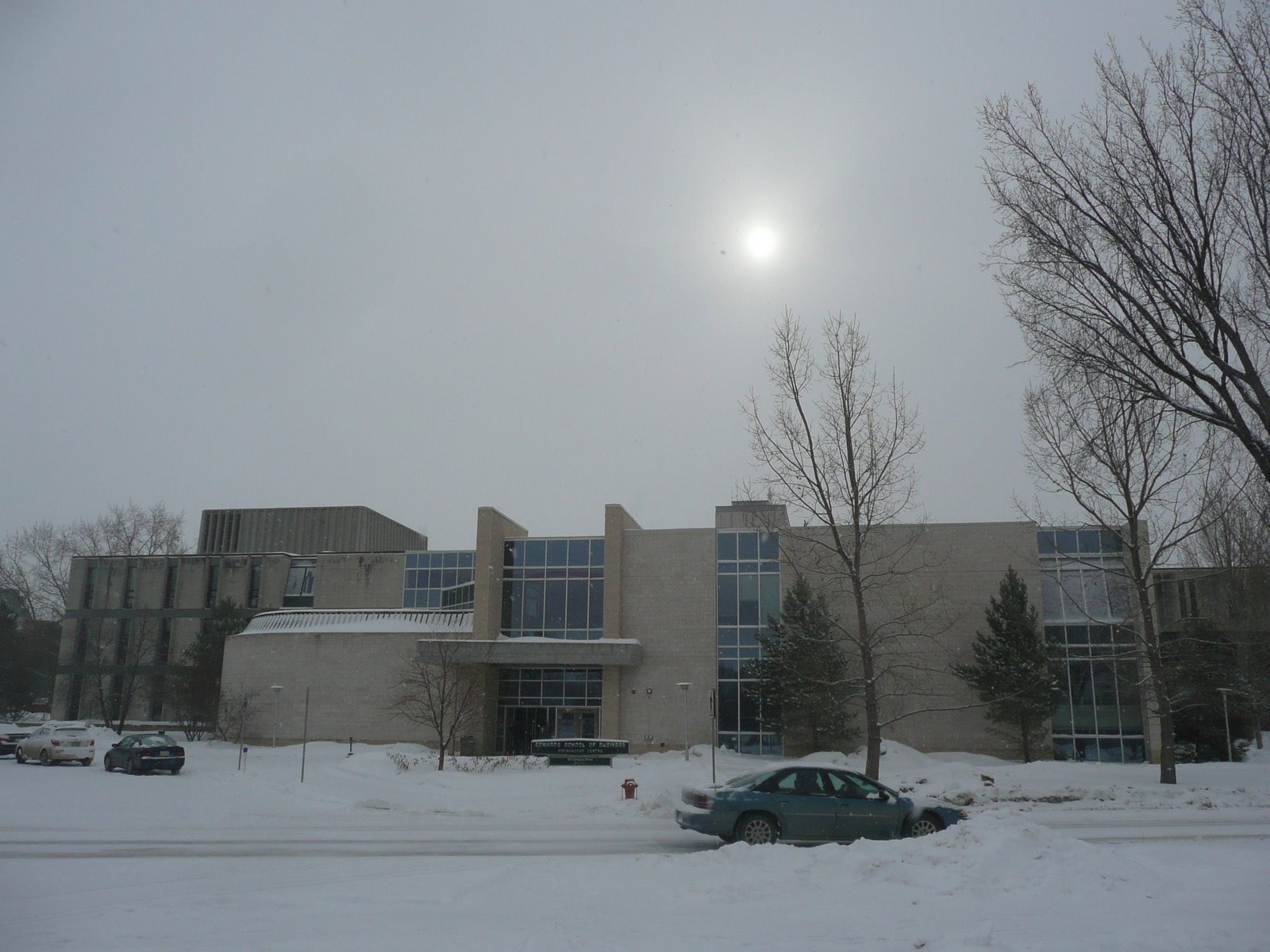 I'm Here. Might As Well Win.: University of Saskatchewan Campus In Winter