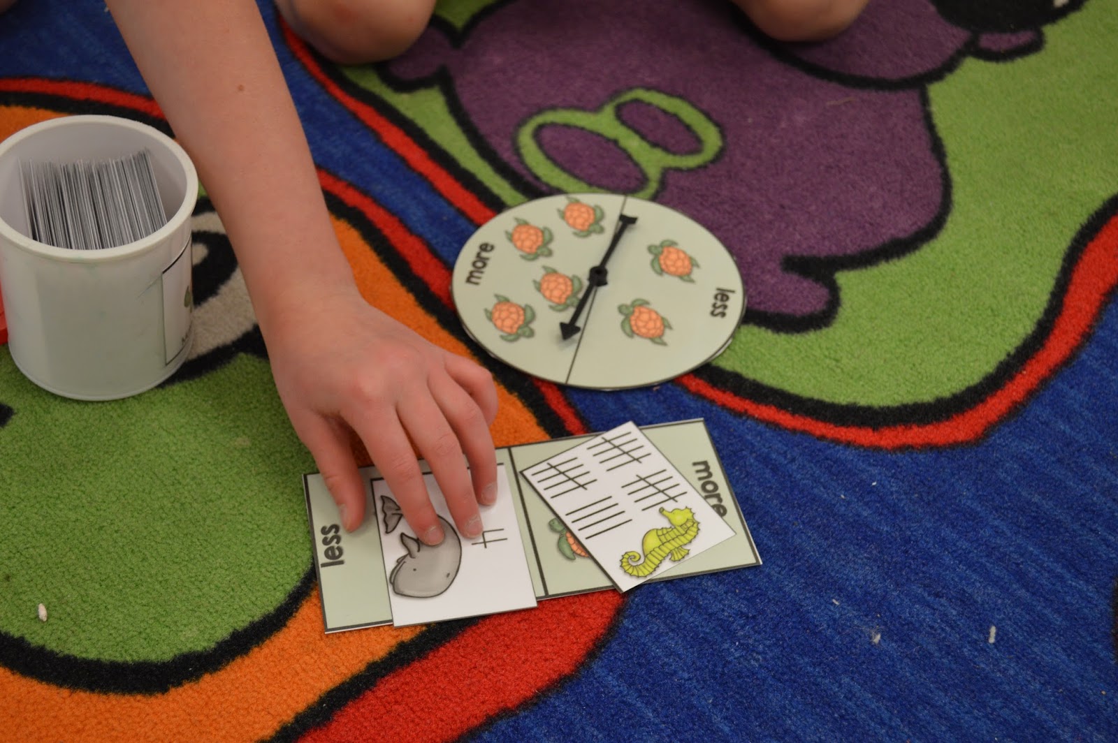 Kindergarten Math Center Ideas & a FREE File!