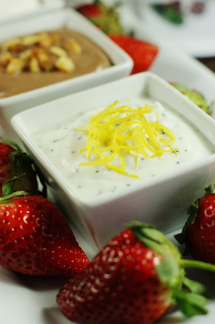 A Trio of Dips with Strawberries {Easy Entertaining} | The Kitchen is ...