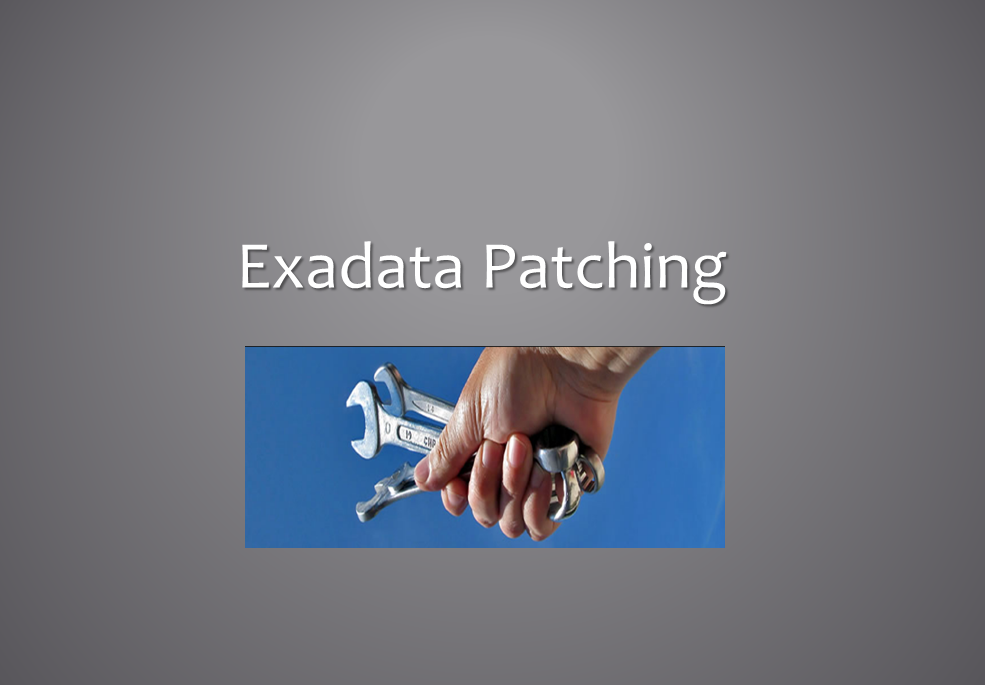 Oracle Database Exadata Patching Patching Strategy Storage Server Patches Database Server