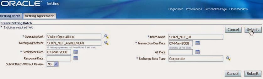 Oracle Applications: Oracle AP/AR Netting Setups and Process Manual