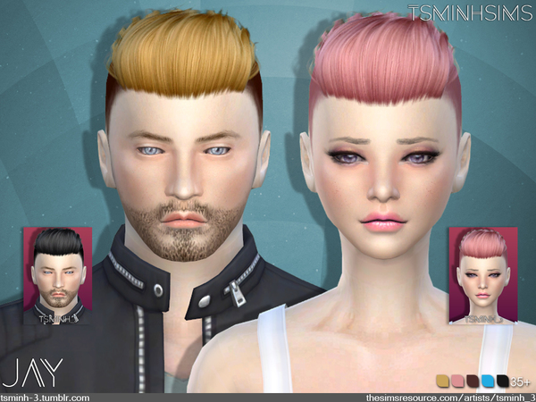 JAY | Hairstyle 9 ~ Nathys Sims