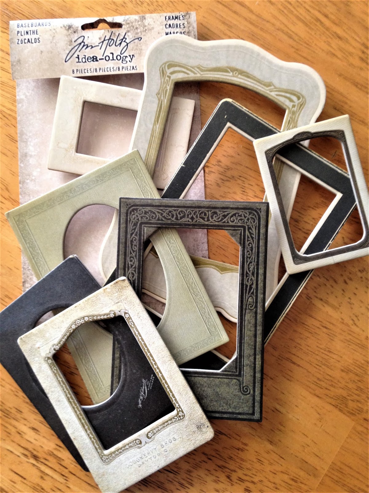 TFJB Inspiration Ave: Saturday Showcase - Tim Holtz Baseboard Frames on ...
