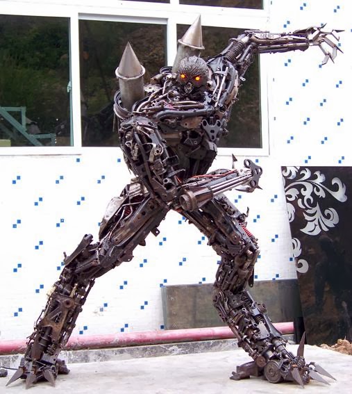 Million Posts: Transformers Fan Builds His Own Army of Robots