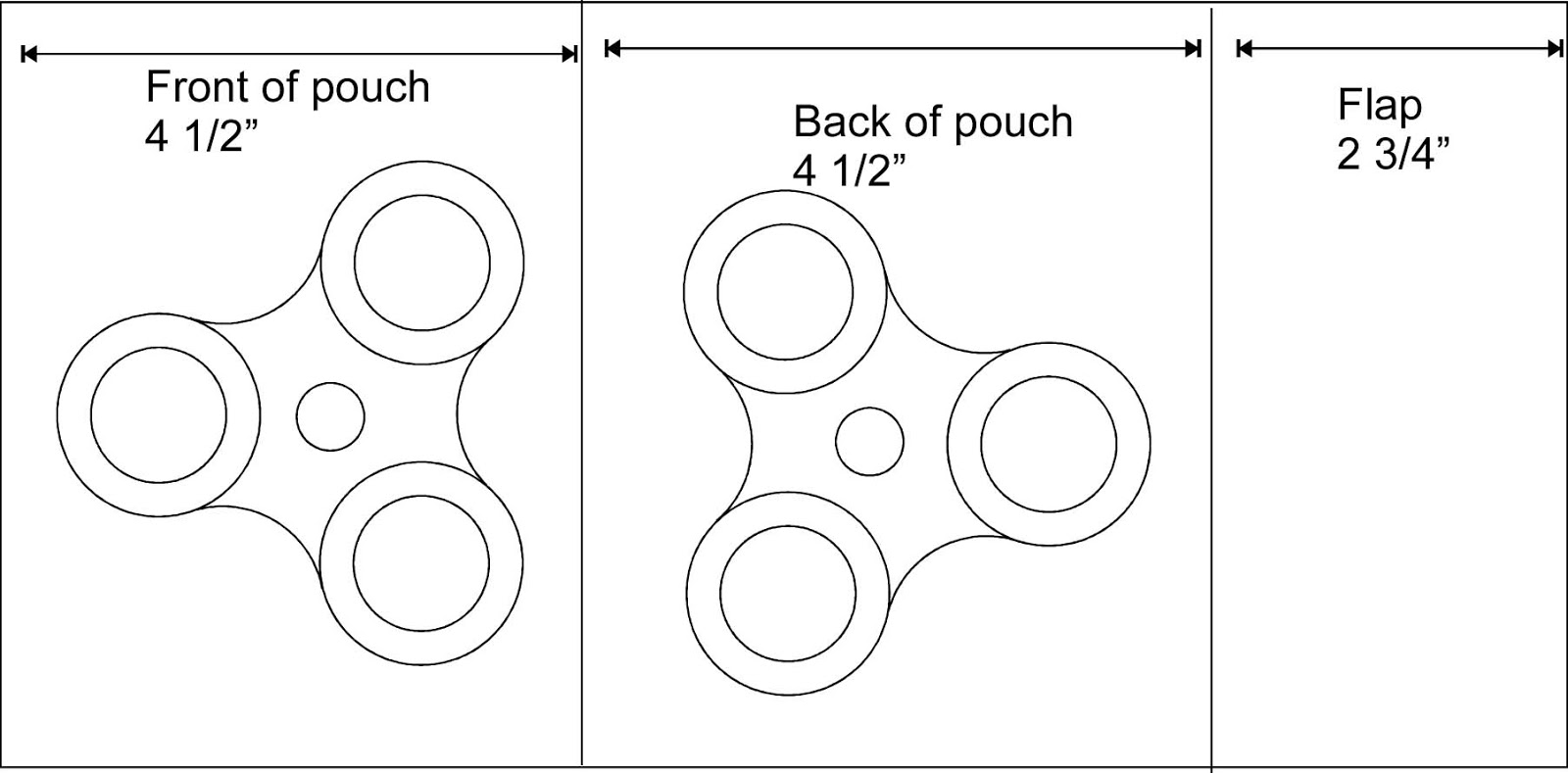 Gefilte Quilt: Fidget Spin a Kid-Pleasing Quilt or Pouch