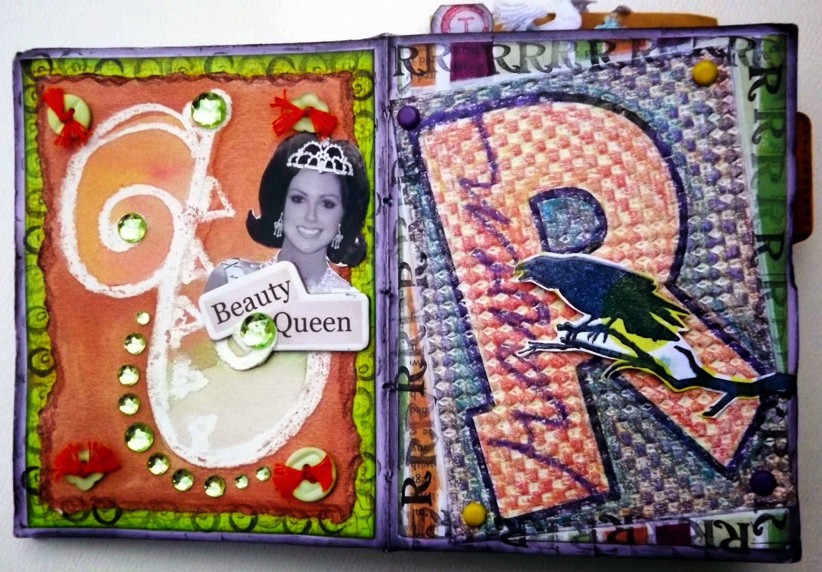 Soul Art: Post 80 - Alphabet Do-Si-Do Book... continued